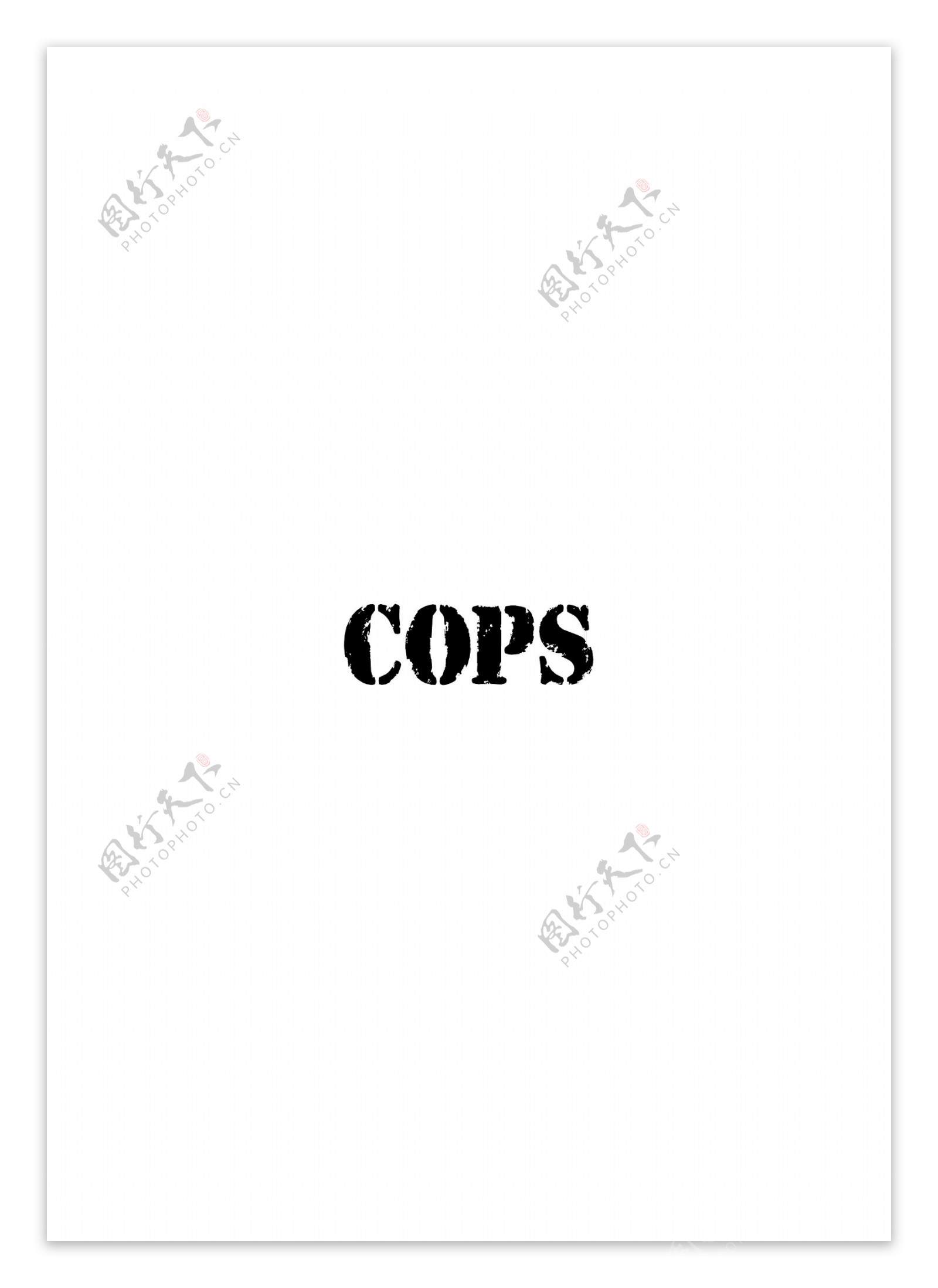 COPSlogo设计欣赏COPS传媒机构标志下载标志设计欣赏图片素材-编号02644686-图行天下