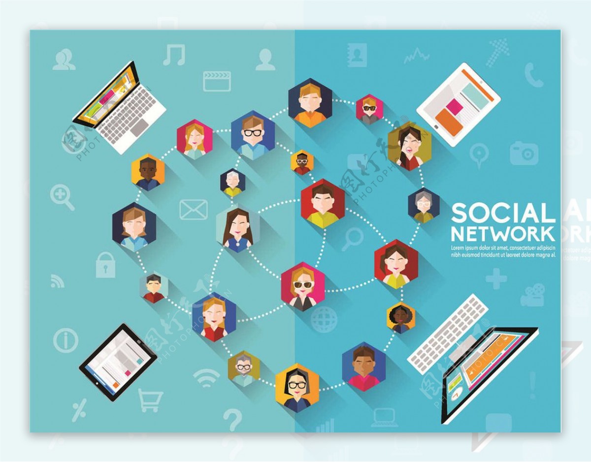 SNS互联网社交图片素材-编号07903806-图行天下