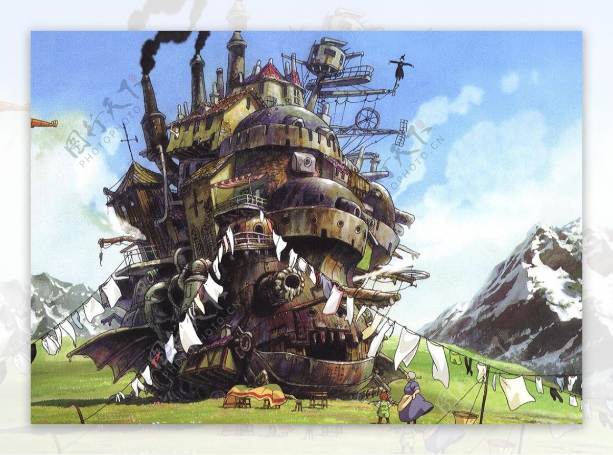 哈尔的移动城堡图片素材-编号09828696-图行天下
