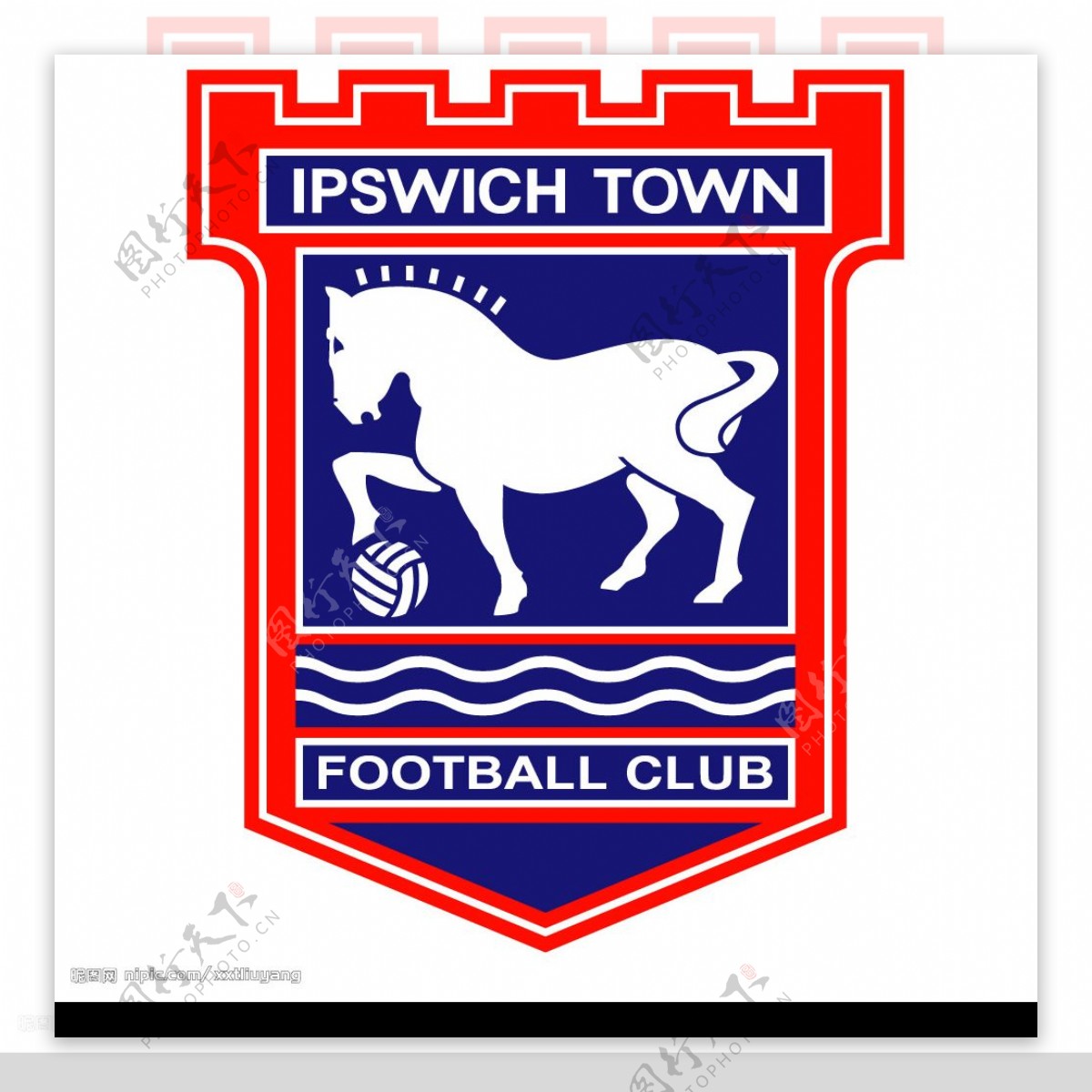英超伊普斯维奇队标志图片素材-编号11560896-图行天下