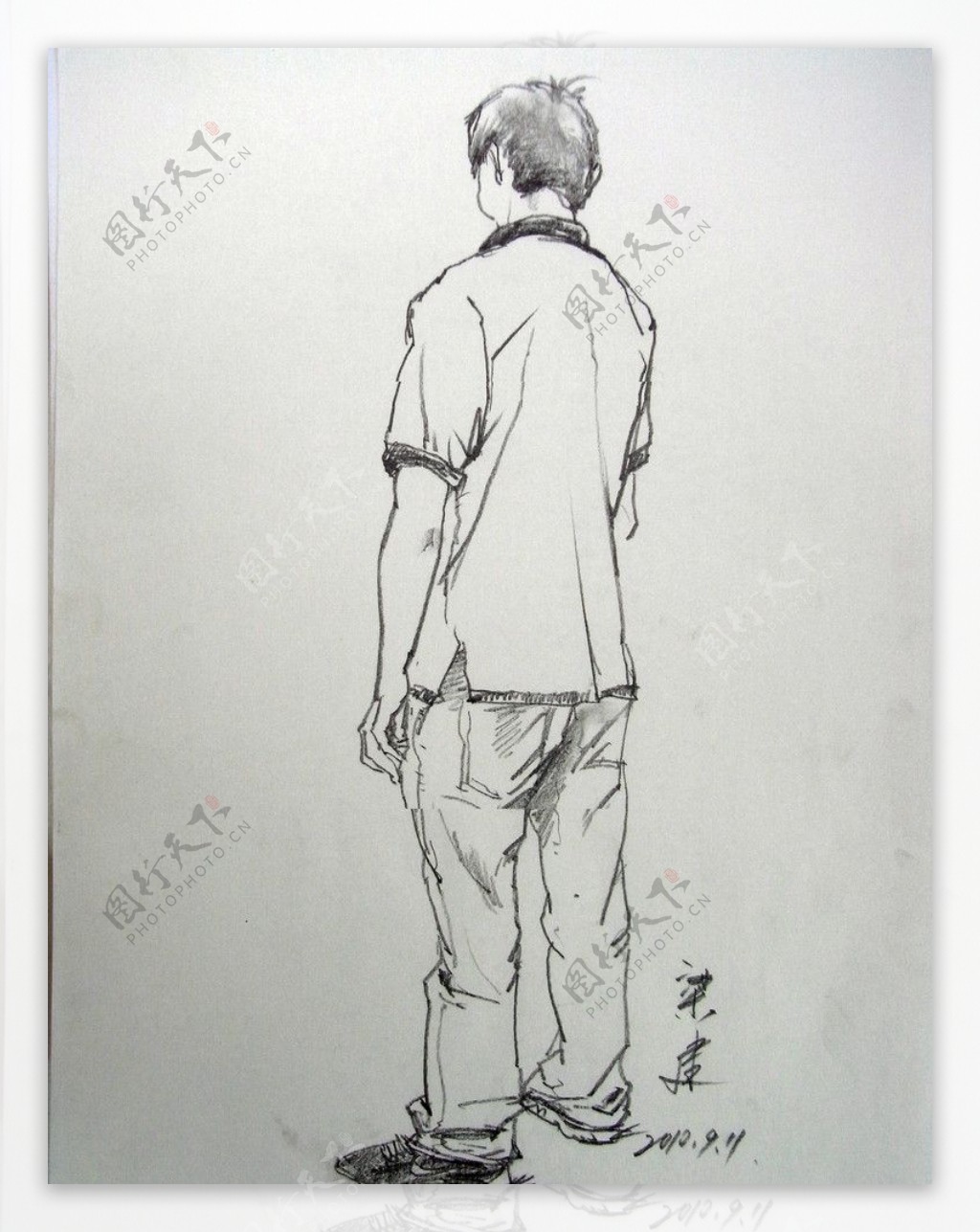 速写图片素材-编号12630416-图行天下
