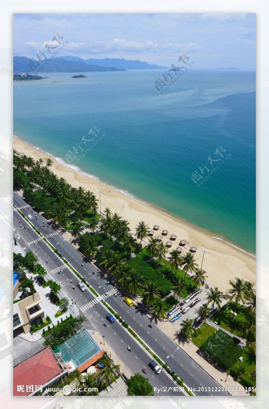 越南芽庄海滨图片素材-编号14478246-图行天下