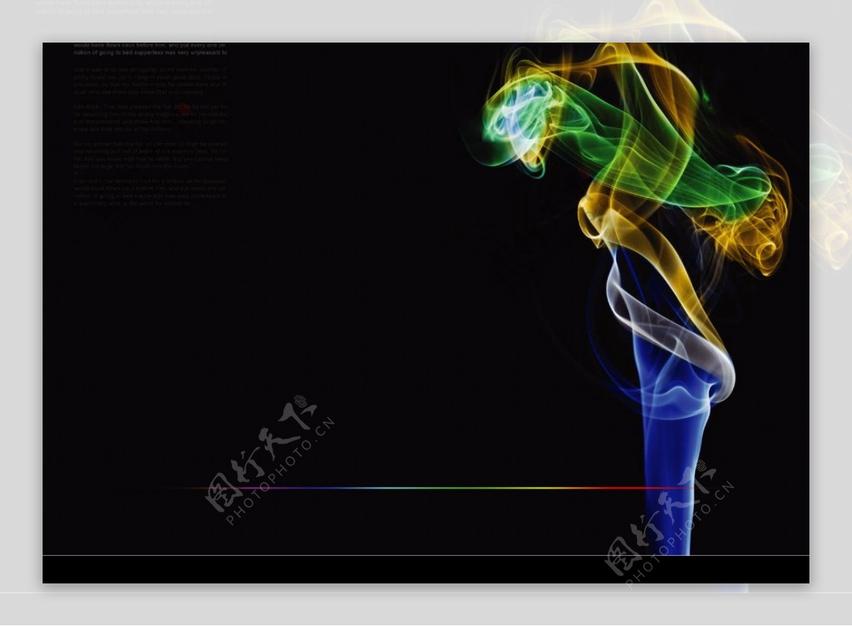 烟熏弥漫图片素材-编号19209536-图行天下