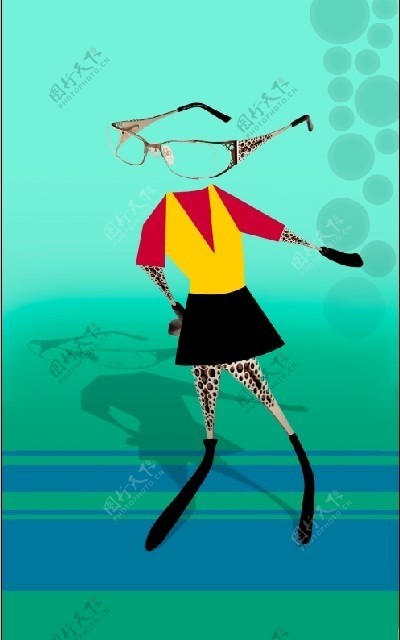 眼镜海报图片素材-编号19420266-图行天下