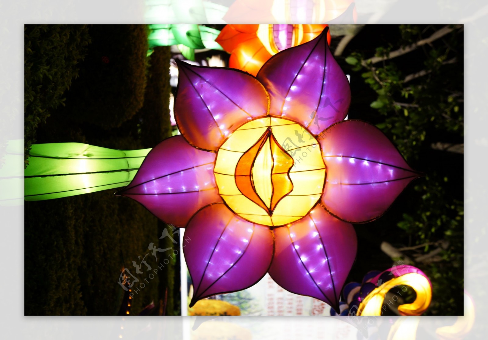 高清中秋花灯图片素材-编号26079806-图行天下