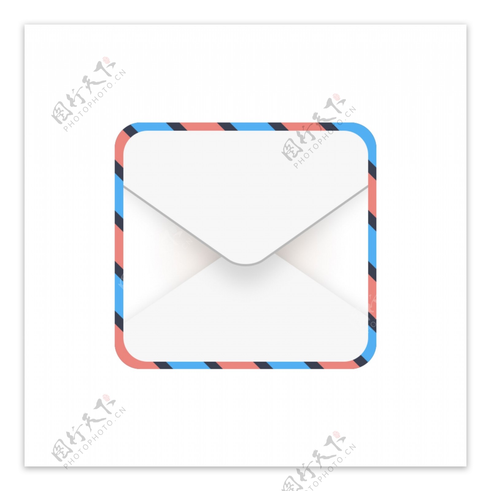 信封图标设计模板图片素材-编号28476536-图行天下