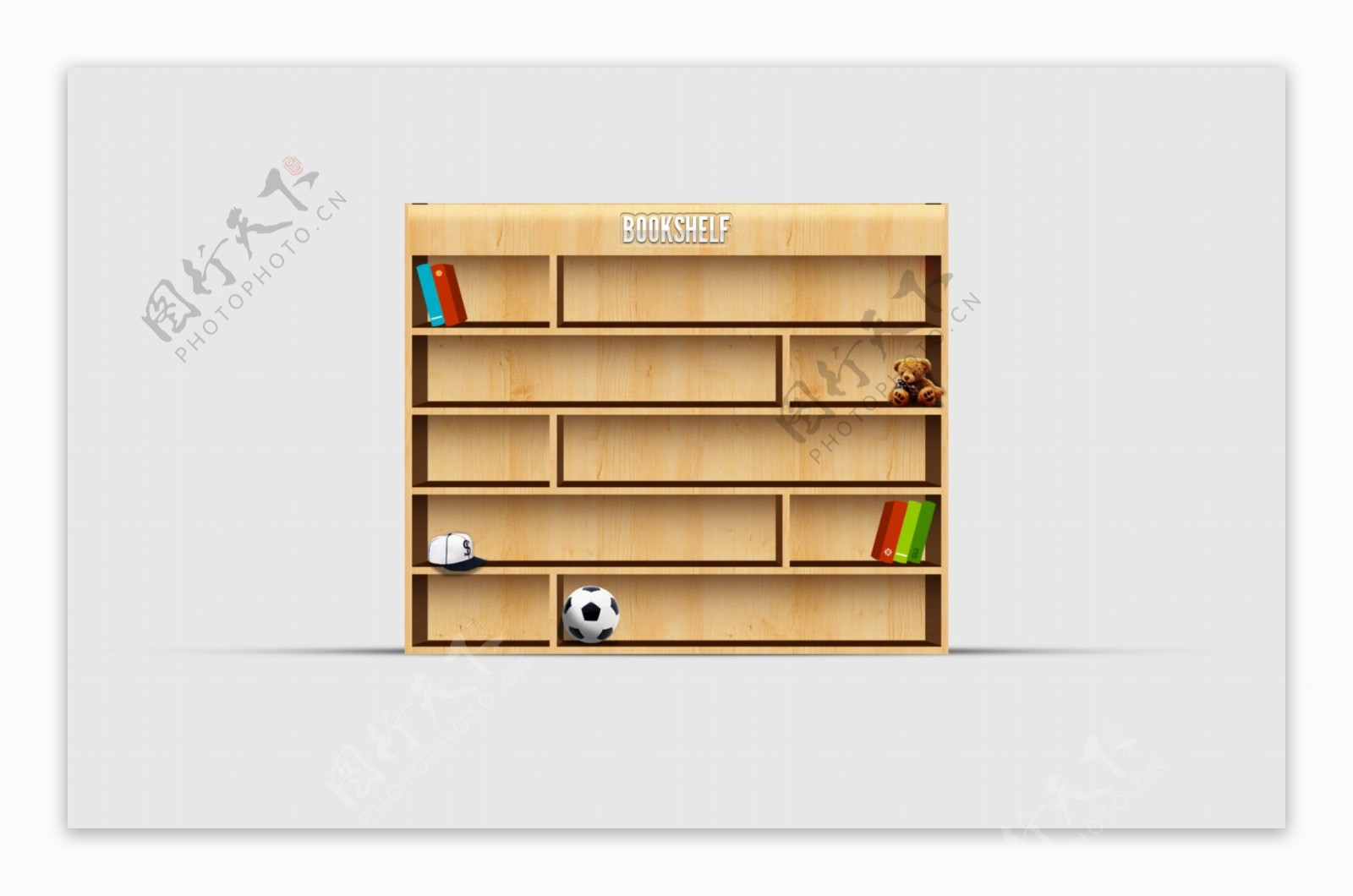 木质书架icon图标设计图片素材-编号28569096-图行天下