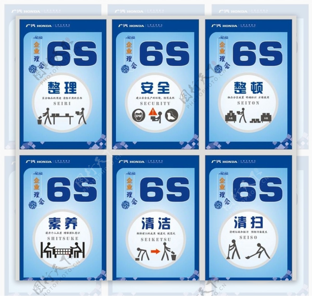 6S制度展板图片素材-编号30388366-图行天下