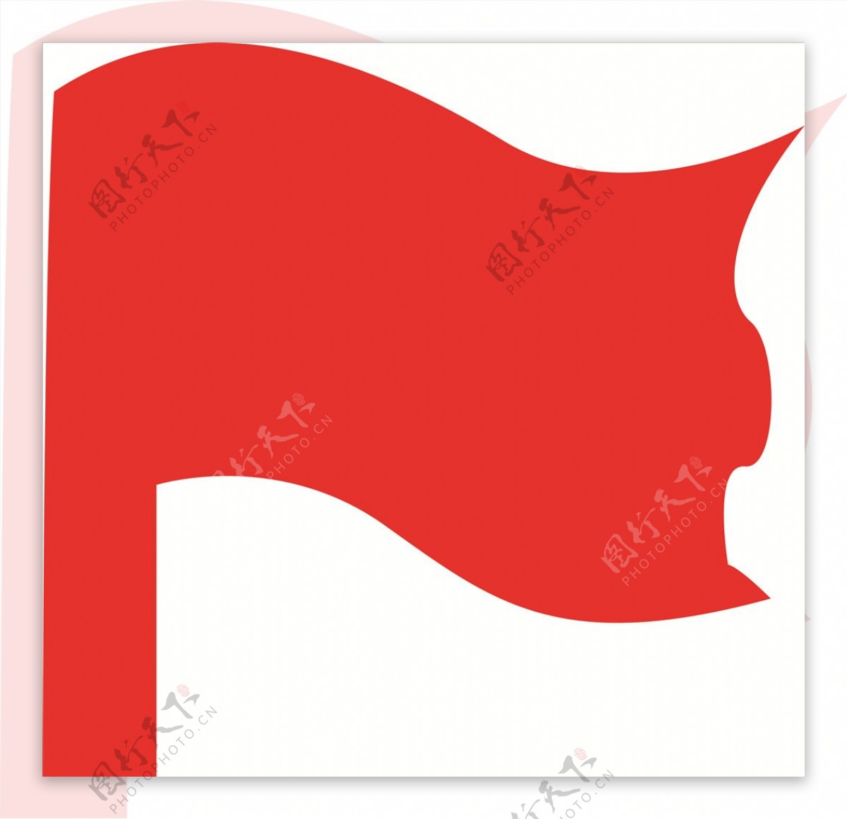 小红旗迎风飘图片素材-编号36011236-图行天下