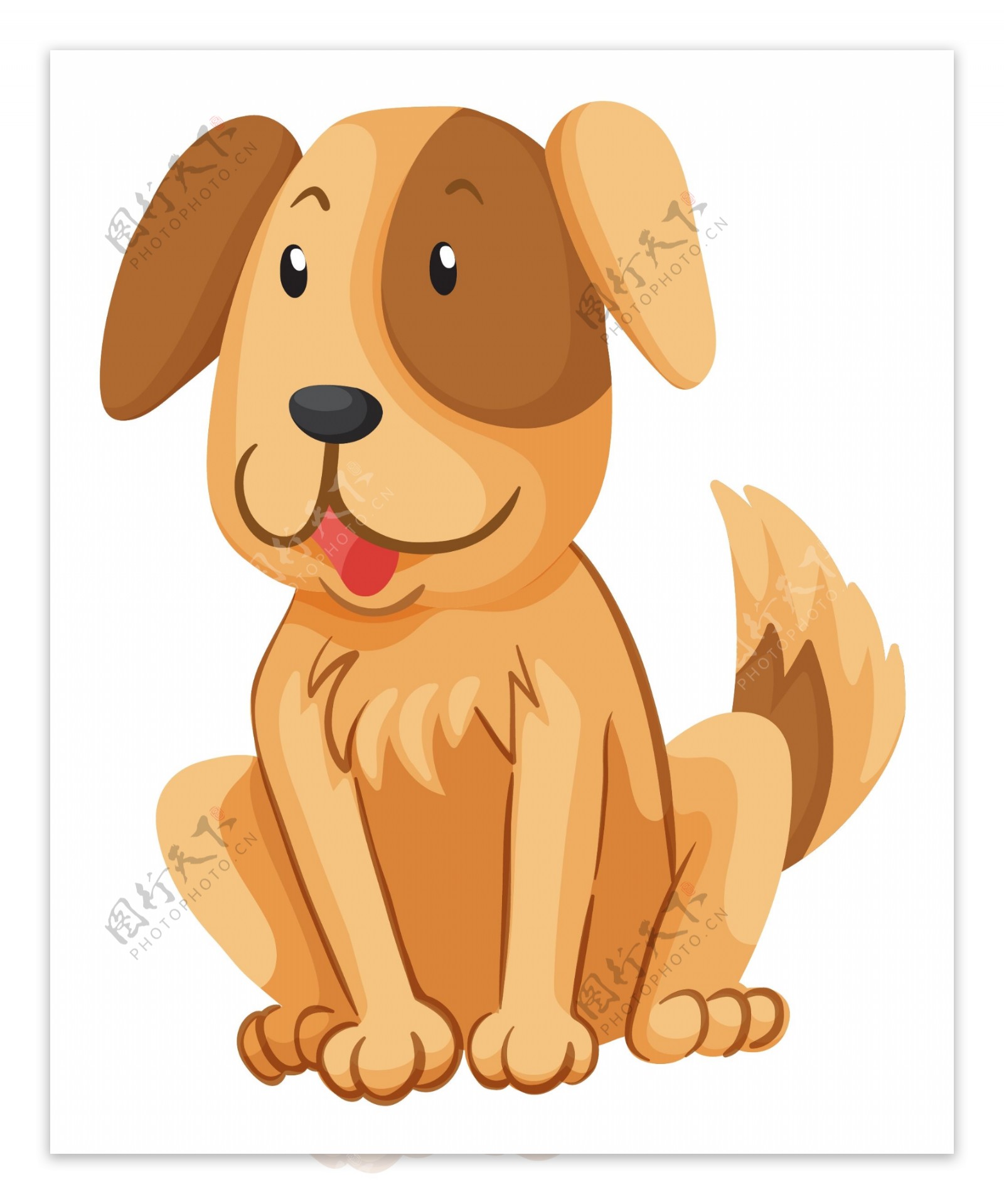 卡通狗图片素材-编号37361906-图行天下