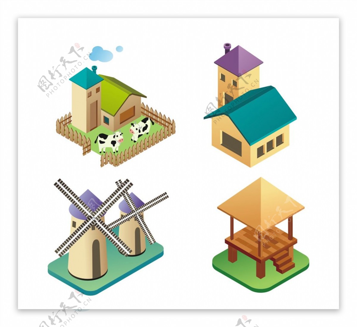 矢量房子图片素材-编号37458266-图行天下